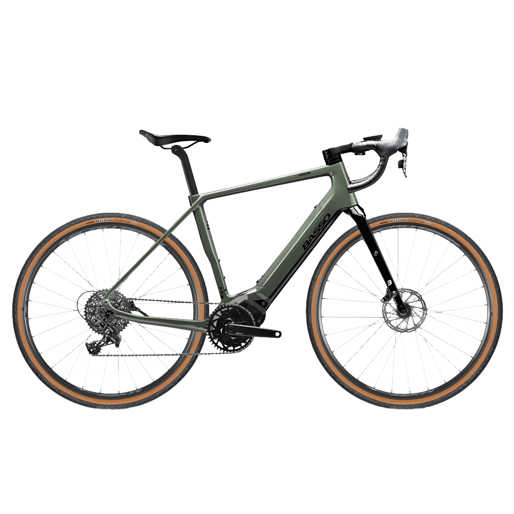 BASSO Volta Gravel Apex MX25 E-Bike Carbon Frame | ST3IKE